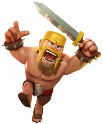 Clash Of Clans Barbarian Wallpaper Wide Hd - Barbarian Clash Of Clans ...
