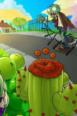 Plants Vs Zombies Iphone Wallpaper - Plants Vs Zombie Background ...