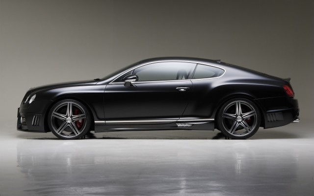 Wallpaper Bentley Continental Gt Black Car Side View - Bentley Sports ...