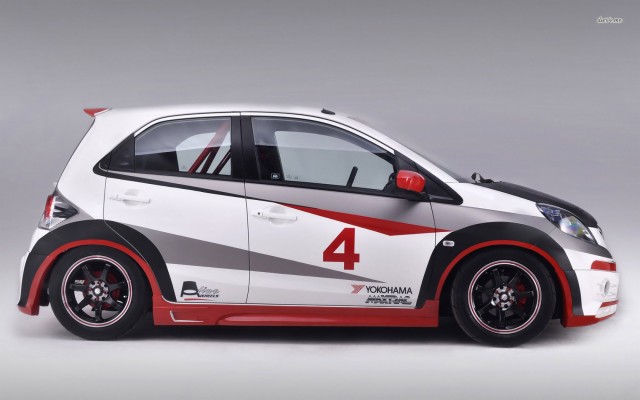 Honda Brio White 2013 - 1680x1050 Wallpaper - teahub.io