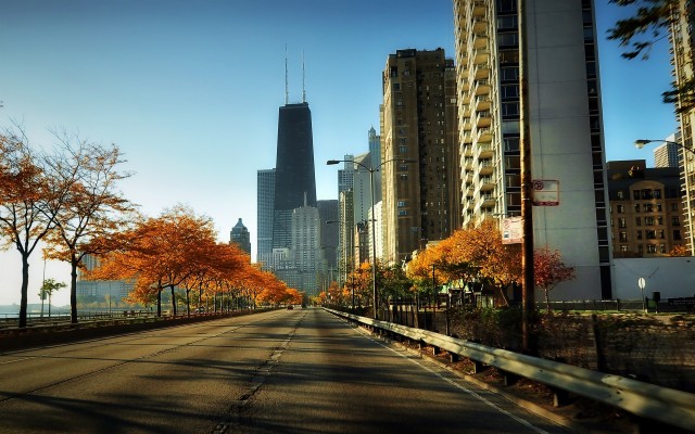 Chicago Autumn Wallpaper Hd - 1920x1200 Wallpaper - teahub.io
