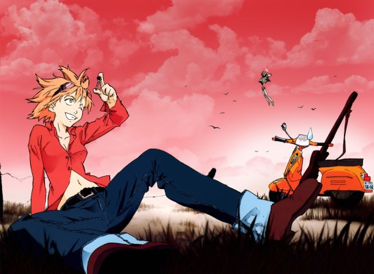 Amarao Flcl - Fooly Cooly Eyebrows - 1600x1200 Wallpaper - teahub.io