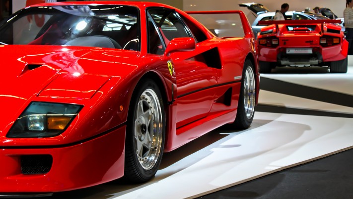 Ferrari F40 Lamborghini Countach - 1920x1080 Wallpaper - teahub.io