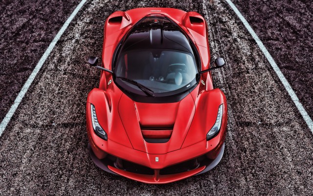 Ferrari Laferrari Top View - 640x1136 Wallpaper - teahub.io
