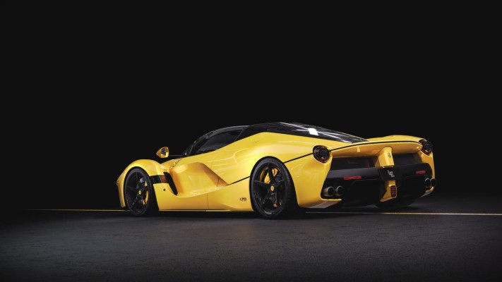 Ferrari Laferrari Aperta Yellow In Stock - La Ferrari - 1366x768 ...