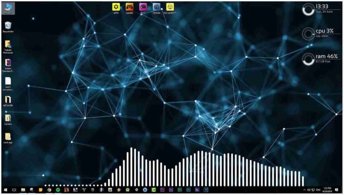 Connecting Dots Background Gif - 1291x731 Wallpaper - teahub.io