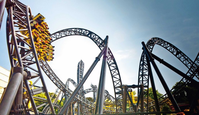 Roller Coaster Hd Desktop Wallpapers For Widescreen, - Europa Park ...