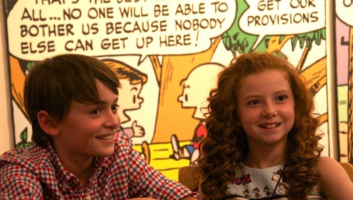 Noah Schnapp And Francesca Capaldi (little Red-haired - Noah Schnapp ...