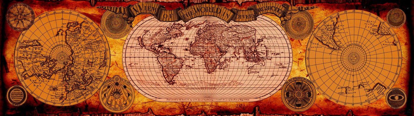 Vintage World Map Dual Monitor Wallpaper - Dual Monitor Wallpaper World ...