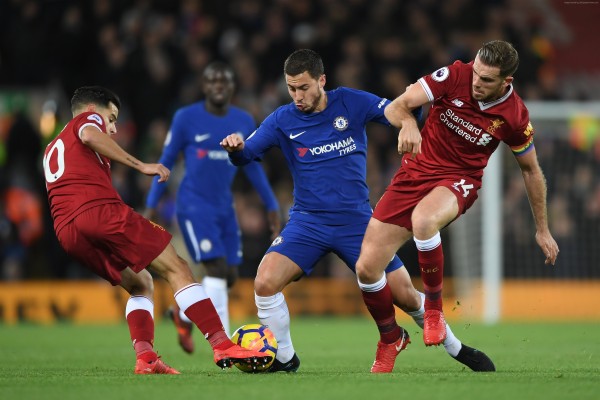 Eden Hazard Dribbling Liverpool - 4038x2692 Wallpaper - teahub.io