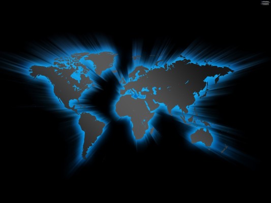 World Map Dark Background - 1600x1200 Wallpaper - teahub.io