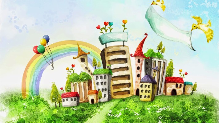 Awesome Fantasy World Hd - 2160x1440 Wallpaper - teahub.io