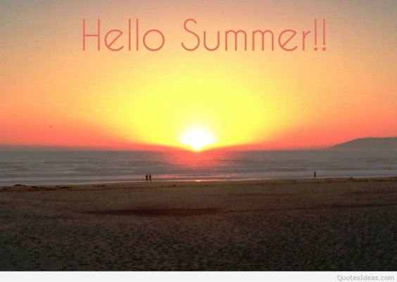 Hello Summer Night Wallpaper - Sunset - 1008x714 Wallpaper - teahub.io