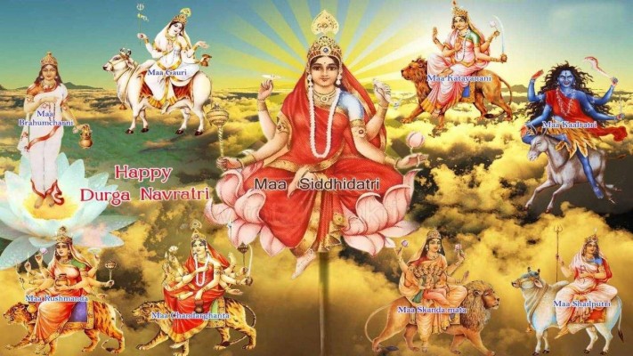 Nine Roop Of Maa Durga - Nav Durga Ke Nav Roop - 1920x1080 Wallpaper ...