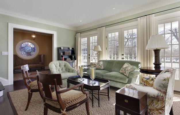 Dallas Contemporary Wallpaper Designs With Transitional - Interior ...