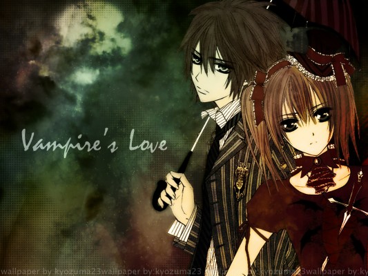 Vampire Knight Senri And Rima Kiss