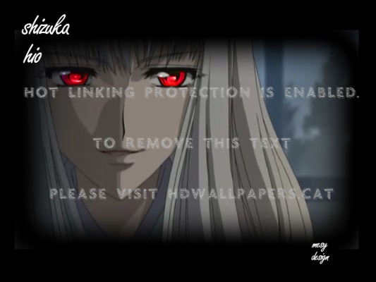 Shizuka Hio Red Vampire Knight Eyes Mesy - Shizuka Hio - 1024x768 ...