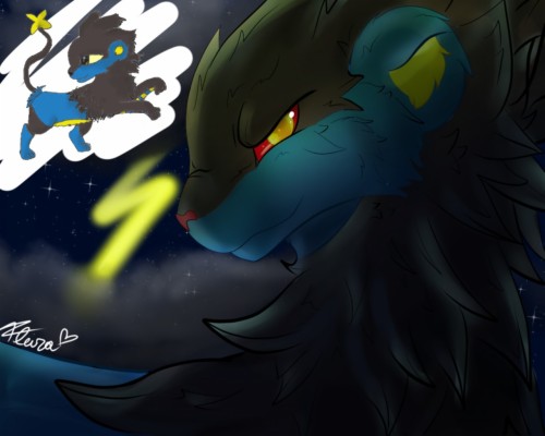 Luxray With Transparent Background, Hd Png Download - Luxray - 880x826 ...