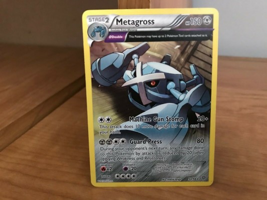 Metagross Holo Ancient Origins - 1600x1200 Wallpaper - teahub.io
