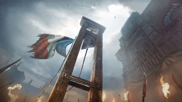 French Revolution Guillotine Art - 1920x1080 Wallpaper - teahub.io