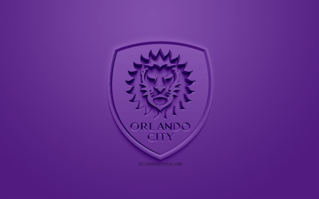 Orlando City Sc, Creative 3d Logo, Purple Background, - 2560x1600 ...
