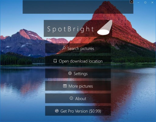 Spotbright Windows App - Windows 10 Spotlight Mountain - 1026x801 ...