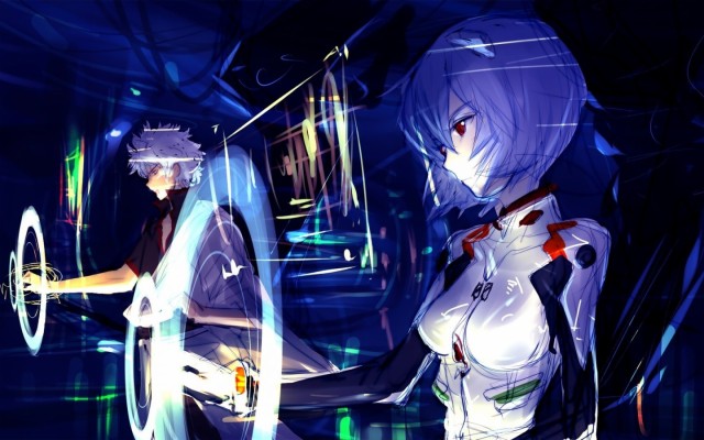 Ayanami Rei Neon Genesis Evangelion Nerv Anime Wallpaper - Rei Ayanami ...
