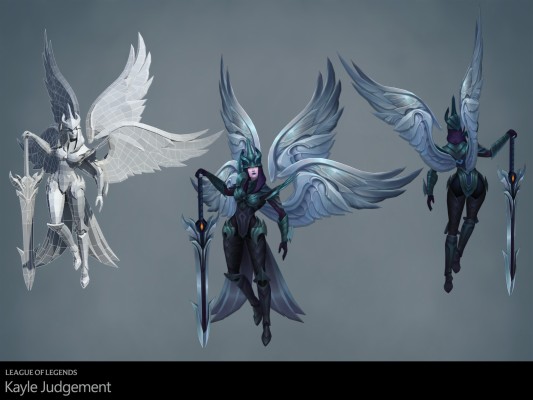 Transcended Kayle League Of Legends - 768x768 Wallpaper - teahub.io