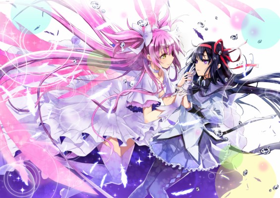 Madoka Magica Devil Homura - 2560x1440 Wallpaper - teahub.io