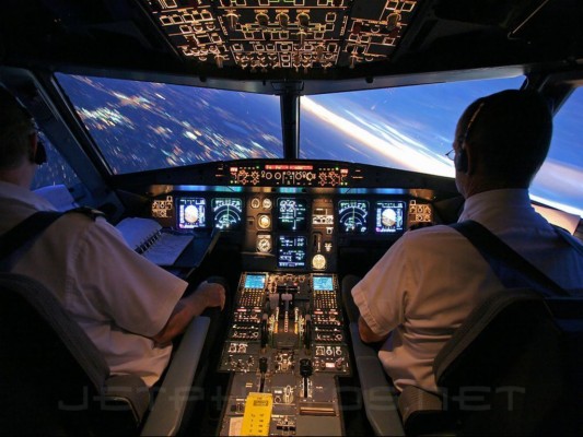 Sunset Cockpit Wallpaper Airbus A320 - Airplane Cockpit - 1920x1280 ...