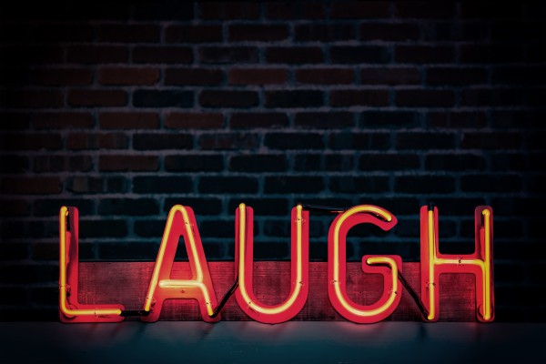 Laugh Neon Sign - 8192x5461 Wallpaper - teahub.io