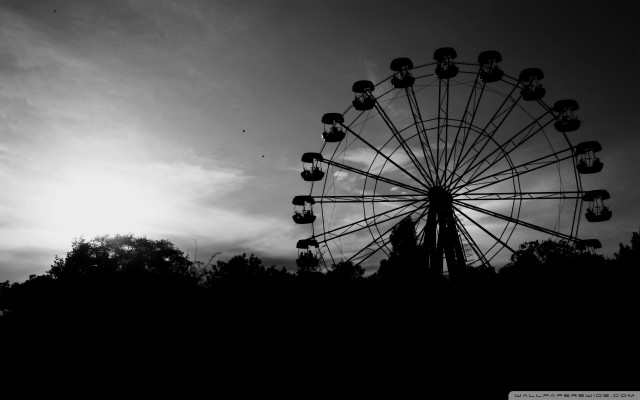 Ferris Wheel Dark Wallpapaer - 1920x1200 Wallpaper - teahub.io