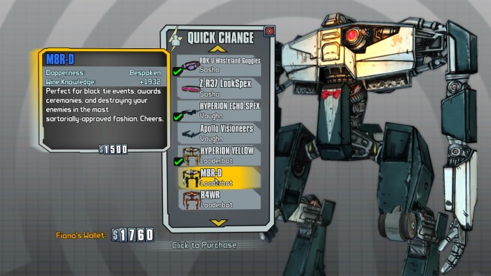 Tales From The Borderlands Loader Bot Skins - 1920x1080 Wallpaper ...