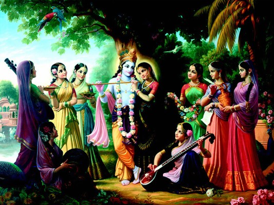 Radha Krishna And Meera - 800x600 Wallpaper - teahub.io