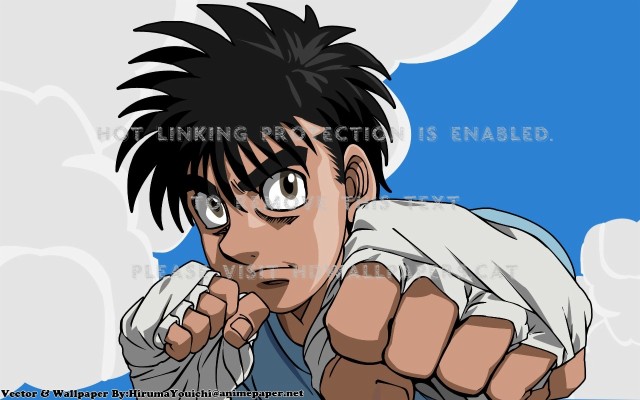 Ippo Makunouchi Knockout Boxer Gloves Black - De Hajime No Ippo ...