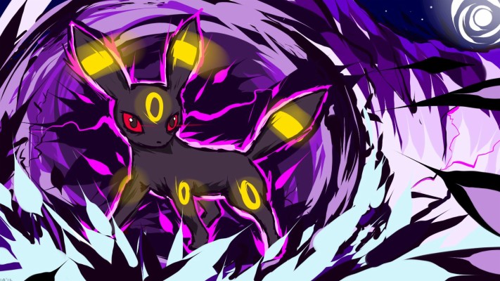 Umbreon Using Dark Pulse - 1600x900 Wallpaper - teahub.io