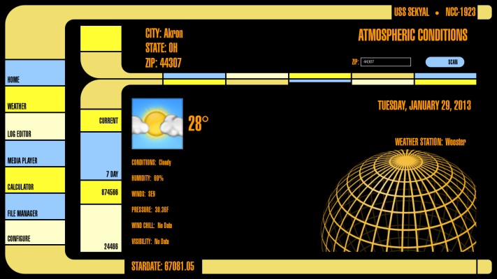 Lcars Interface - Weather Current - Circle - 1920x1080 Wallpaper ...