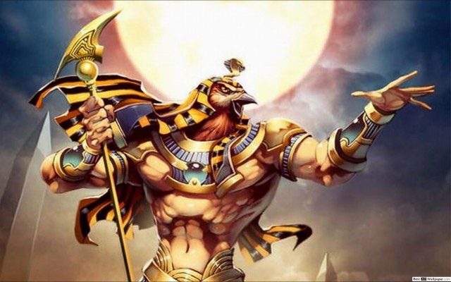Art Montu Egyptian God - 2880x1800 Wallpaper - teahub.io