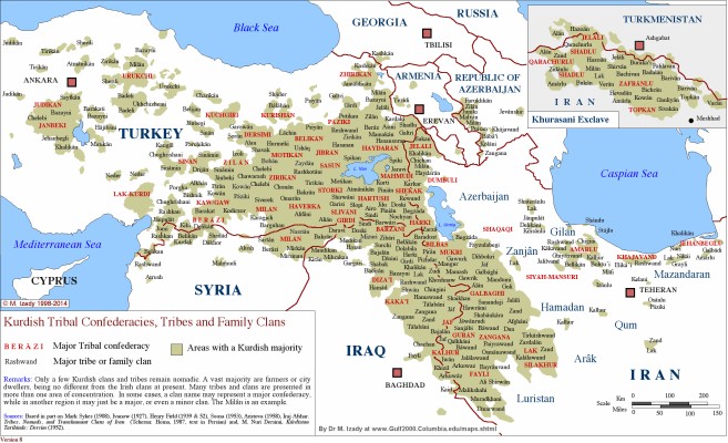 Kurdish Tribes Map - 2302x1400 Wallpaper - teahub.io