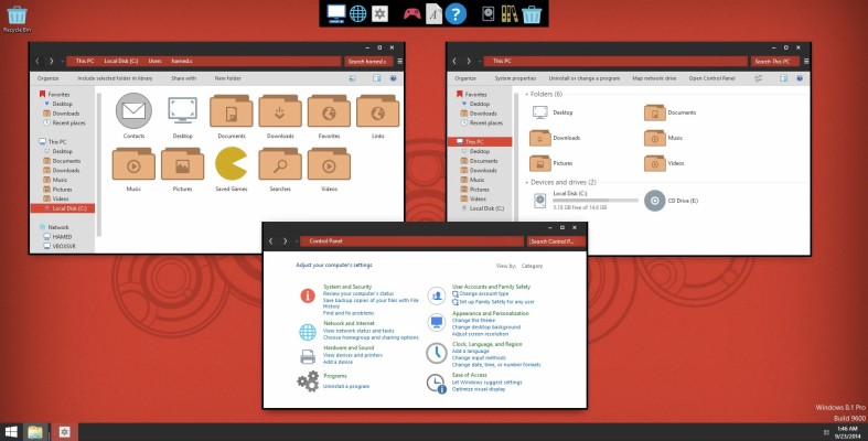 Numix Theme For Windows 8.1 - 1920x975 Wallpaper - teahub.io
