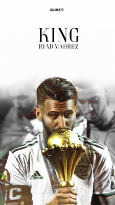 Riyad Mahrez - 1366x768 Wallpaper - teahub.io