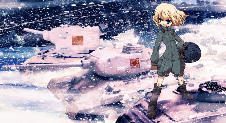 Girls Und Panzer Darjeeling Churchill - 3177x1827 Wallpaper - teahub.io
