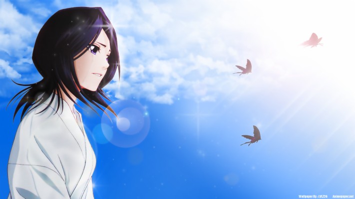 Download Hd Rukia Kuchiki Pc Wallpaper Id - Illustration - 1366x768 ...