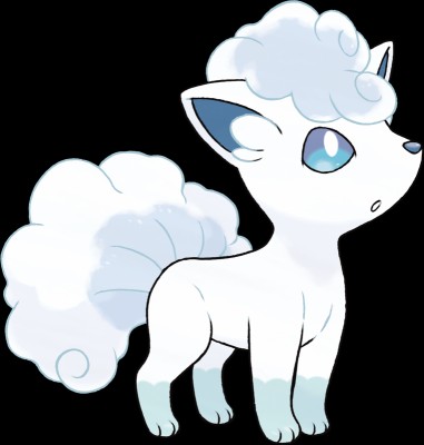 Alolan Vulpix Side View - 763x800 Wallpaper - teahub.io