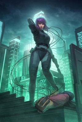 Ghost In The Shell Character, Kusanagi Motoko, Cyborg, - Motoko ...