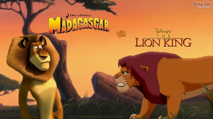 Madagascar 3 The Lion King - 1366x768 Wallpaper - teahub.io