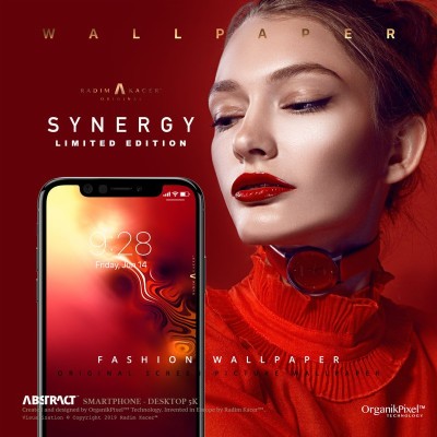 Synergy Wallpaper - Crown Synergy Leaf Wallpaper Ebony - 1280x1280 ...