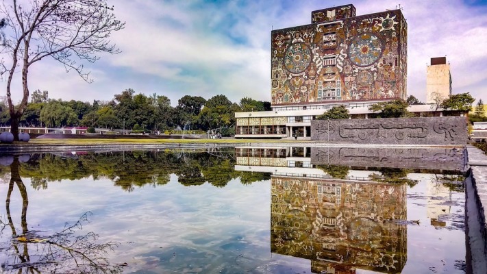 Central Library (unam) - 1521x1141 Wallpaper - teahub.io