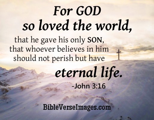 Memory Verse Wallpaper - 3 16 John - 900x700 Wallpaper - teahub.io