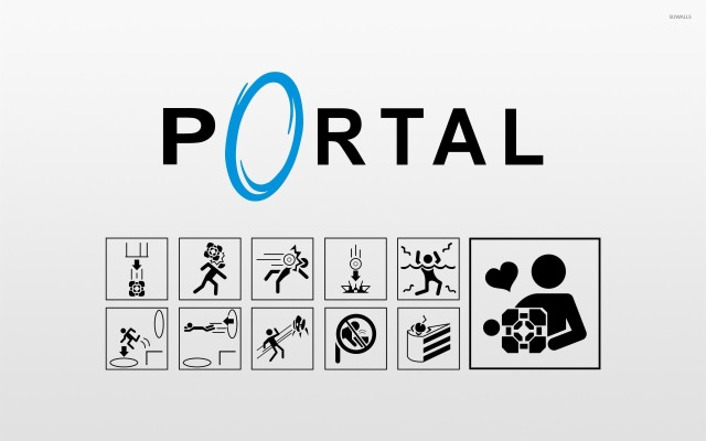 Aperture Science Logo Background - 1920x1080 Wallpaper - teahub.io